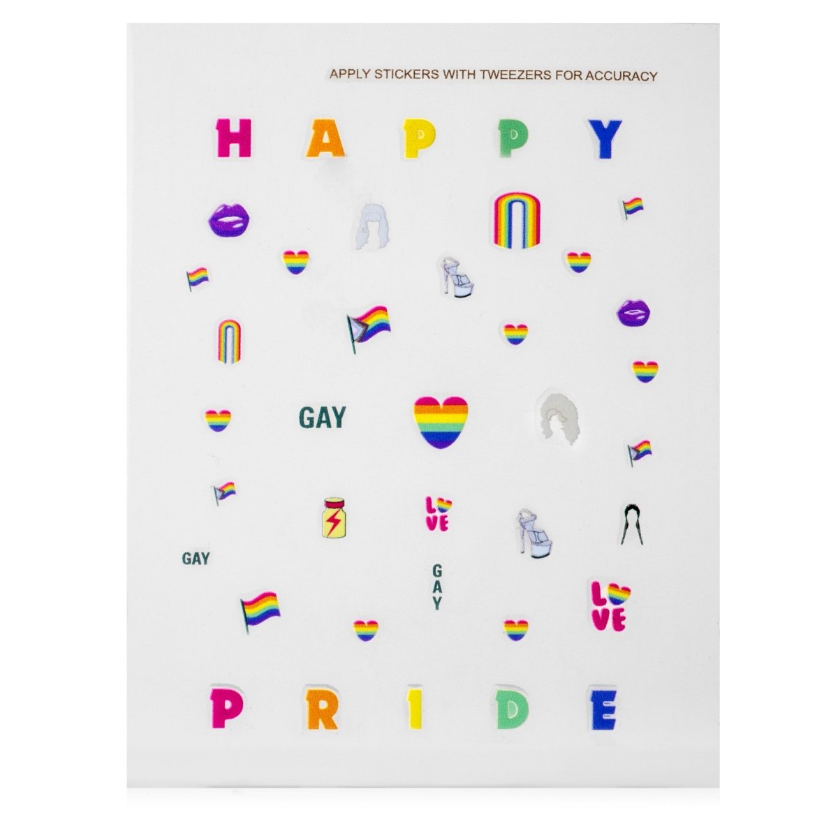 Pride Nail Stickers - LGBTQ Owned – Andy for Pride